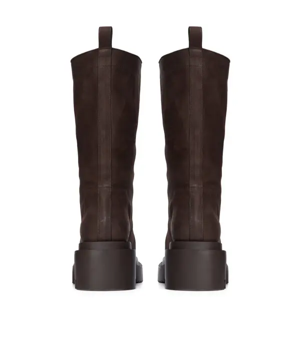 Rick Owens 60mm Bogun Platform Combat Boots