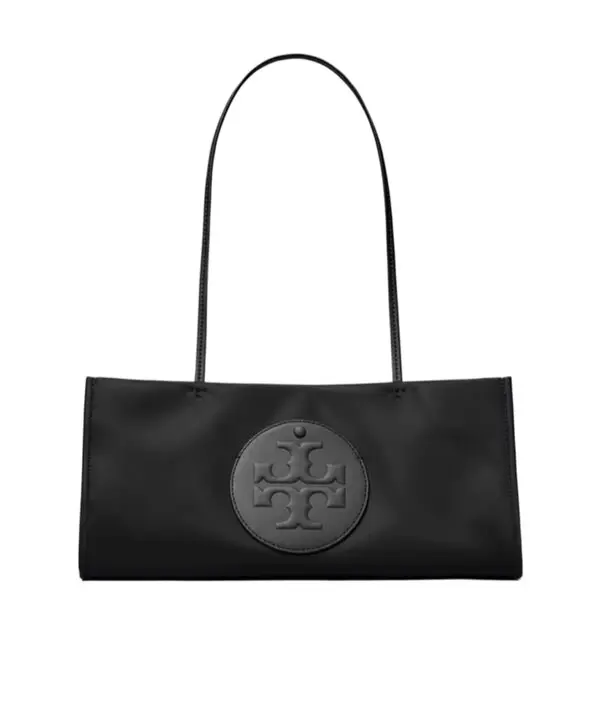 Tory Burch Ella Logo-patch Shoulder Bag