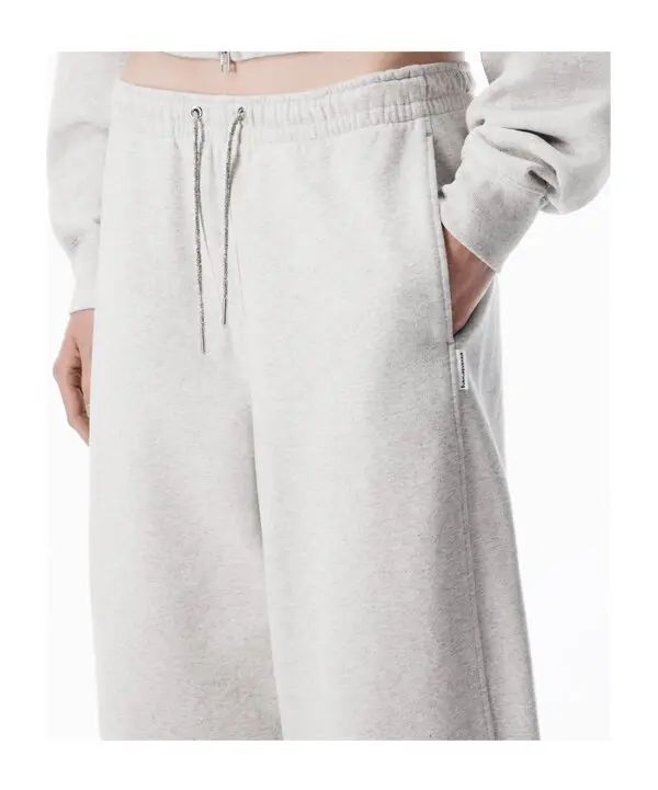Alexander Wang Rhinestone-detailed Track Pants