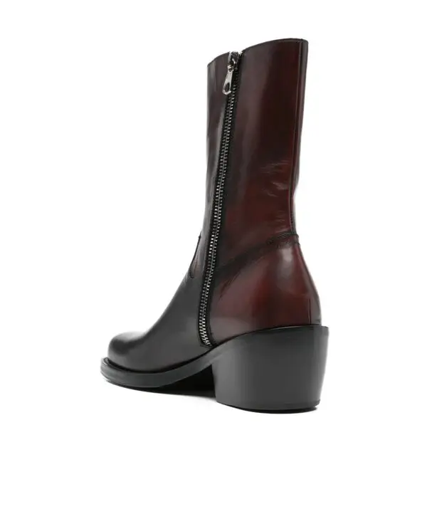 Dries Van Noten Chunky Heeled Ankle Boots
