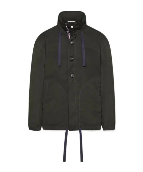 Thom Browne Coated Hooded Jacket