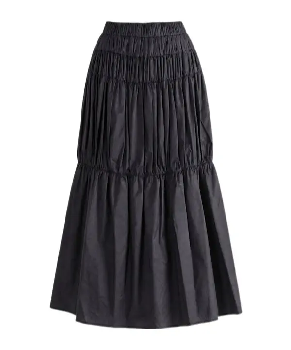 AMOMENTO Shirring Skirt