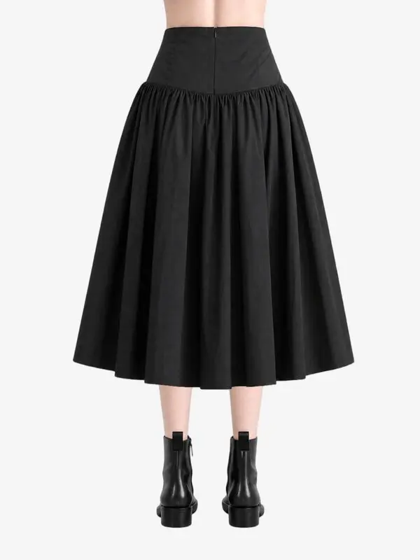 AMOMENTO Shirring Culotte Pants