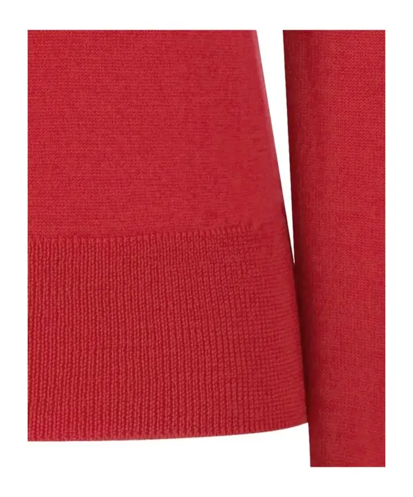 AMOMENTO V-neck Long Sleeve Sweater