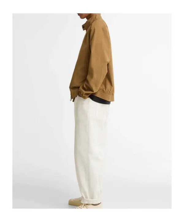 Barbour Royston Harrington Jacket With Zip Closure
