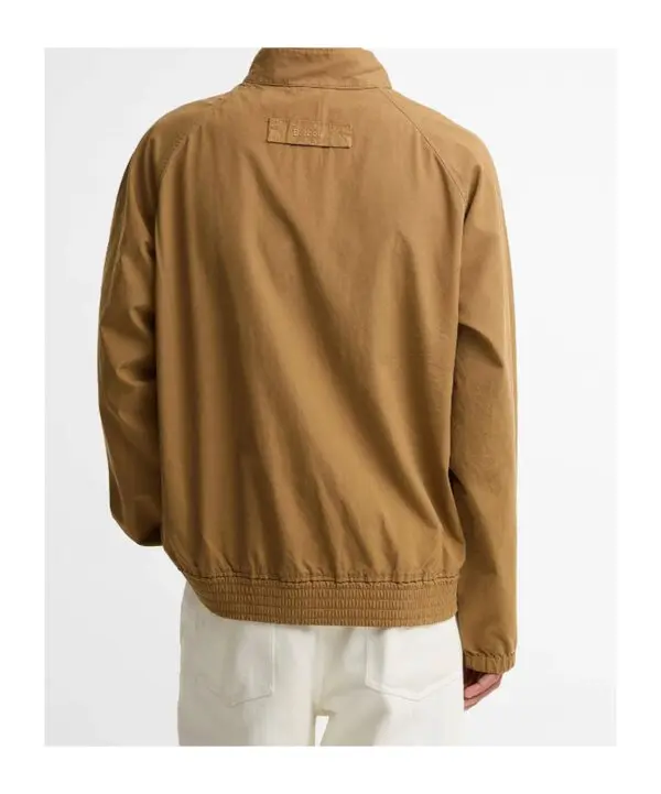 Barbour Royston Harrington Jacket With Zip Closure