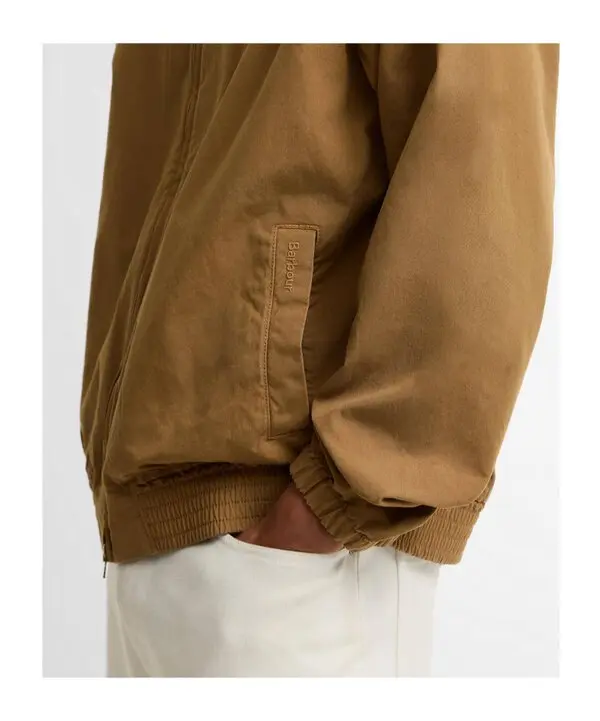Barbour Royston Harrington Jacket With Zip Closure