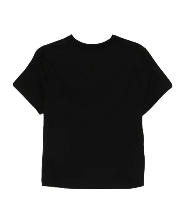 AMOMENTO Crew Neck Short-sleeved T-shirt
