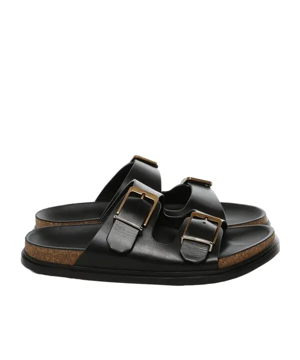 THE ROW Buckle Strap Sandals