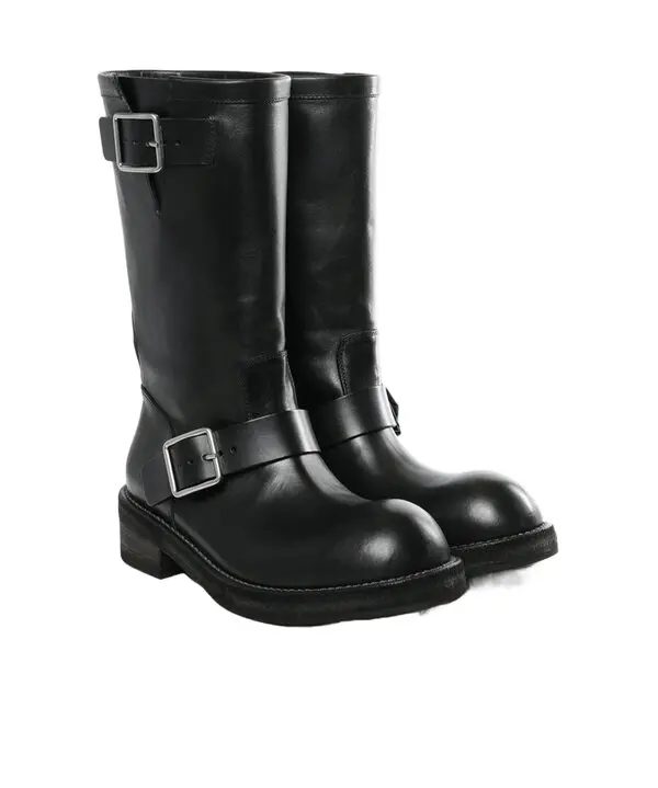 ANN DEMEULEMEESTER Sarith Biker Boots