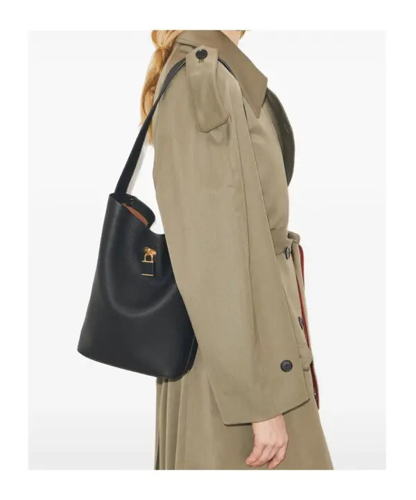 Tory Burch Slim Lock Bucket Bag
