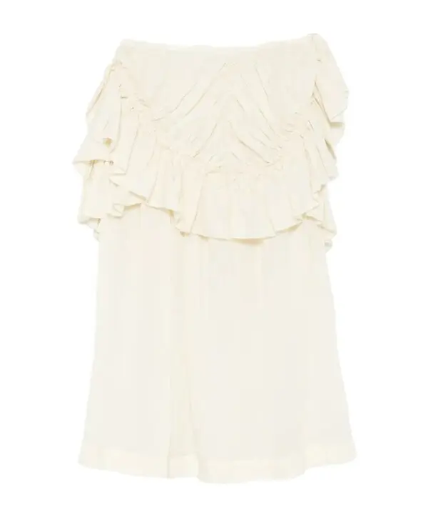 Dries Van Noten Ruffled Skirt