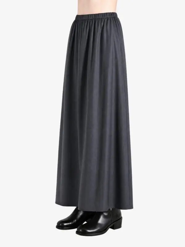 AMOMENTO Jersey Maxi Long Skirt