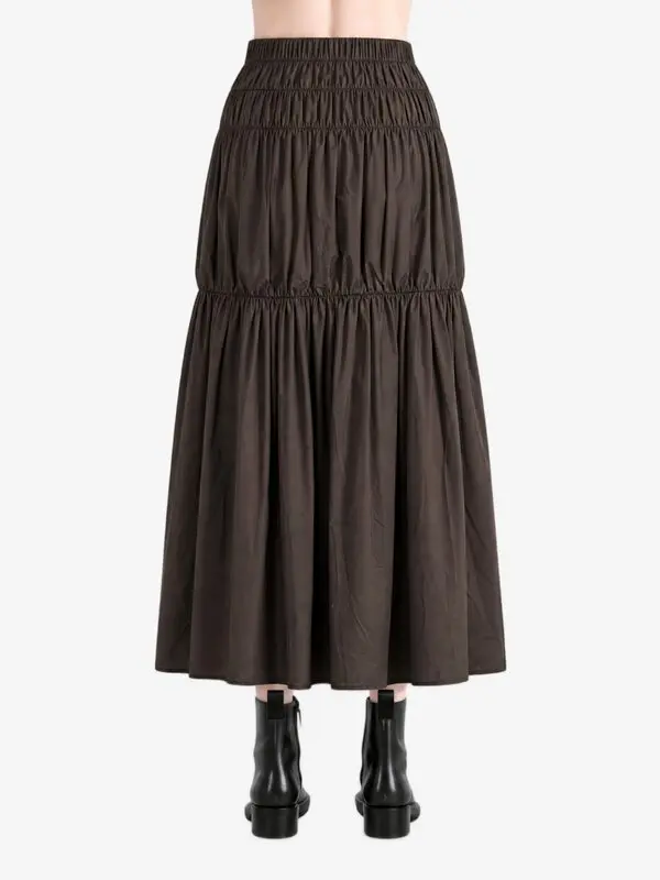 AMOMENTO Shirring Skirt