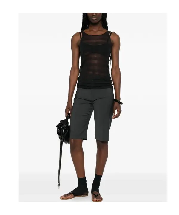 Paloma Wool Belted Straight Shorts