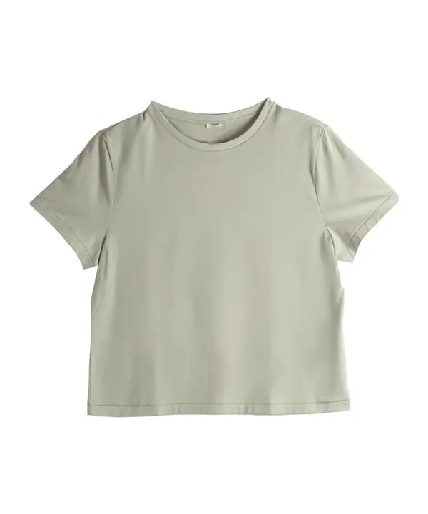 AMOMENTO Basic T-shirt - Grey