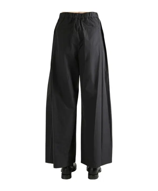 AMOMENTO Pleated Wide-leg Casual Pants