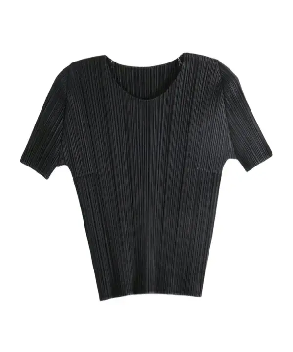 Issey Miyake Short Sleeve Shirt - Black
