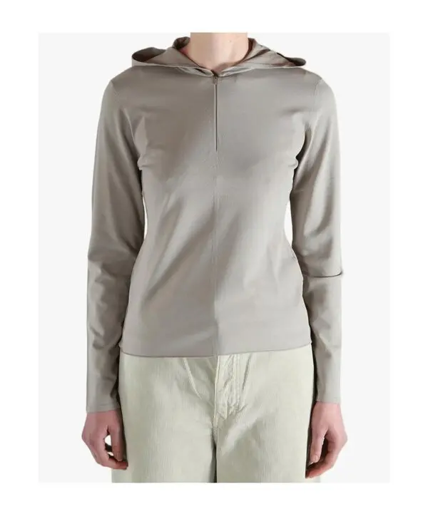 AMOMENTO Half-zip Hoodie