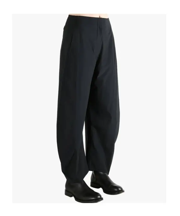 AMOMENTO Curved Casual Pants