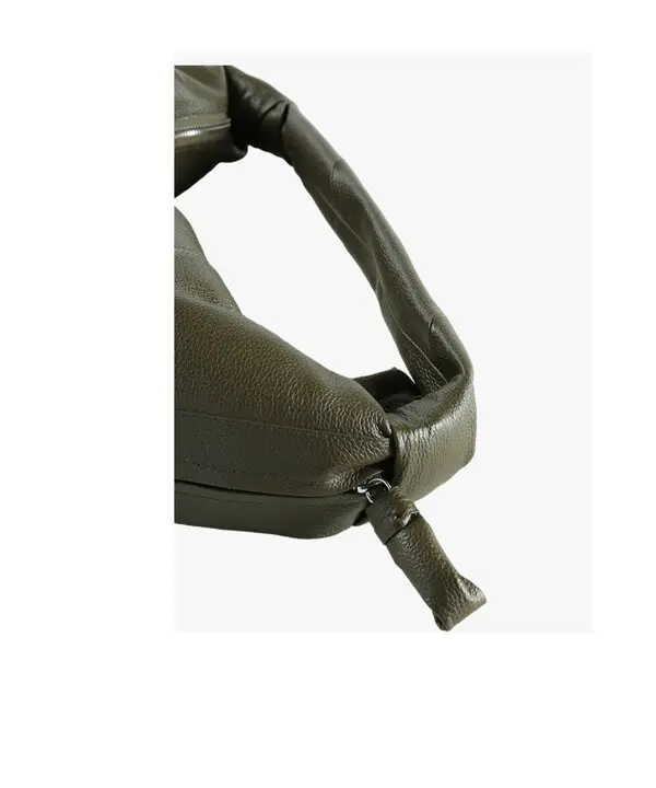 LEMAIRE Fortune Croissant Logo Embossed Shoulder Bag