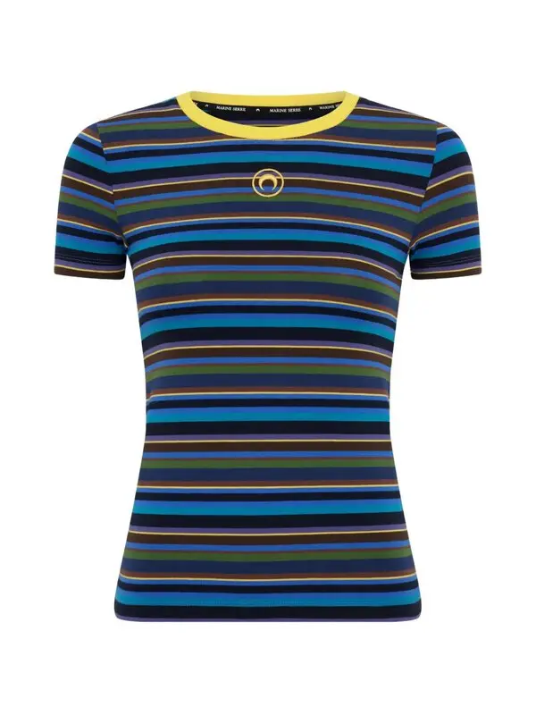 MARINE SERRE T-shirt - Blue