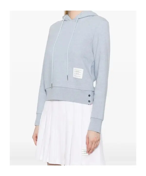 Thom Browne Logo-patched Hoodie