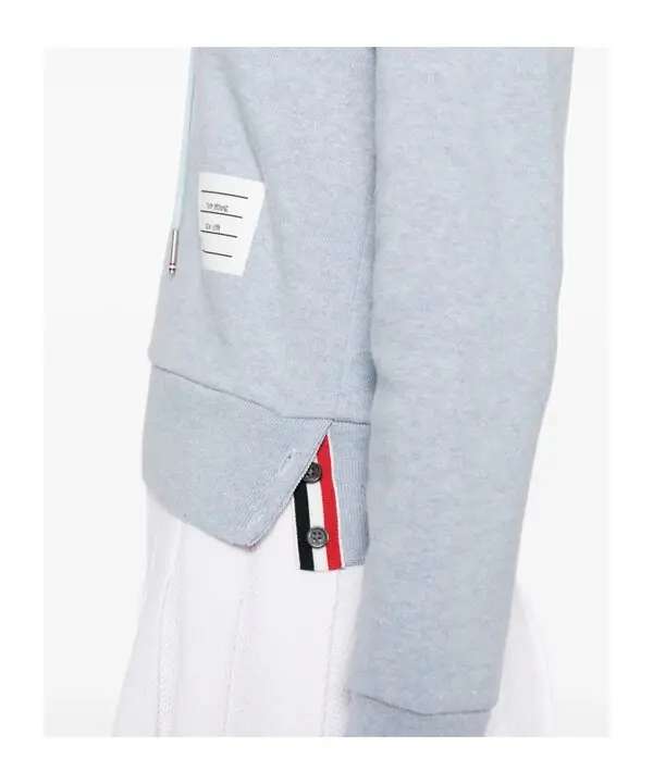 Thom Browne Logo-patched Hoodie