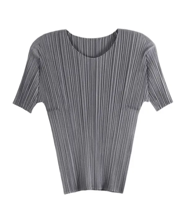 PLEATS PLEASE BY ISSEY MIYAKE Pleats Please Issey Miyake Basics Short Sleeve Shirt