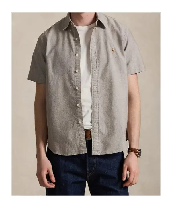 Polo Ralph Lauren Embroidered-logo Button-down Shirt