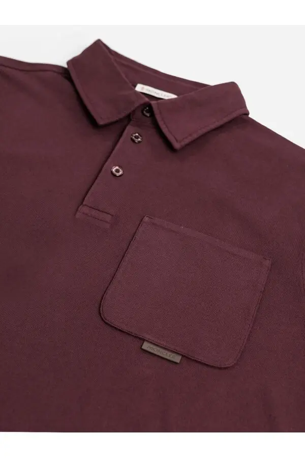 Moncler Logo Patch Short-sleeved Polo Shirt