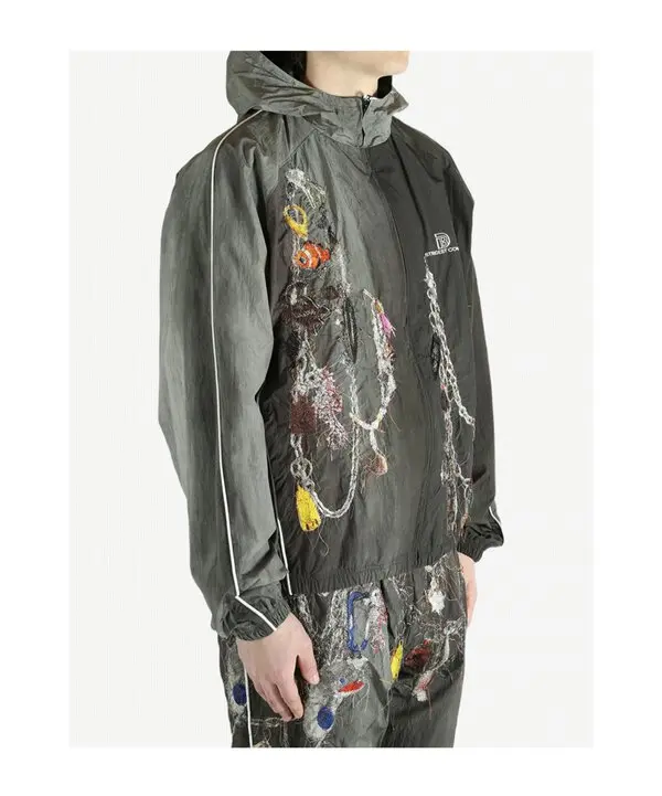 DOUBLET Embroidered Chain Sports Jacket