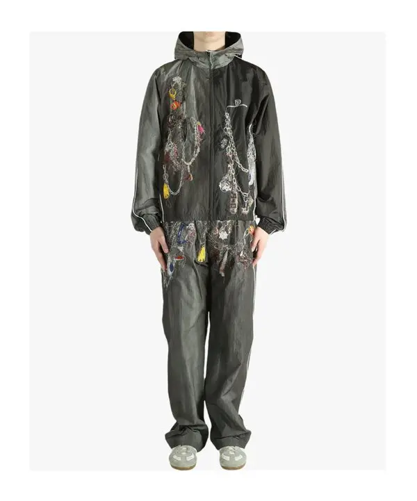DOUBLET Embroidered Chain Sports Jacket