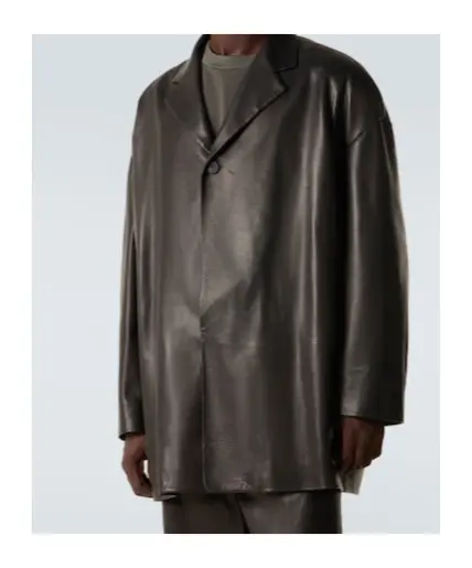 Fear Of God Oversized Leather Blazer