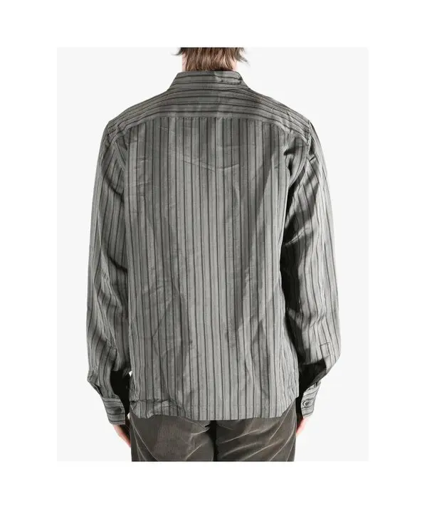 Dries Van Noten Long Sleeved Striped Shirt