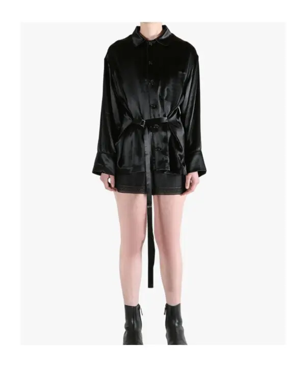 ANN DEMEULEMEESTER Coby Relaxed Lounge Shirt