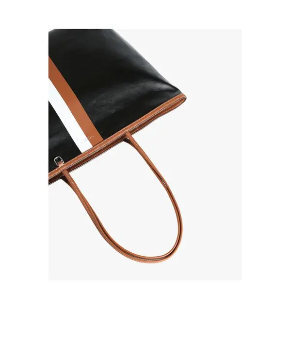 Tory Burch Large Racer Tote Bag - Black