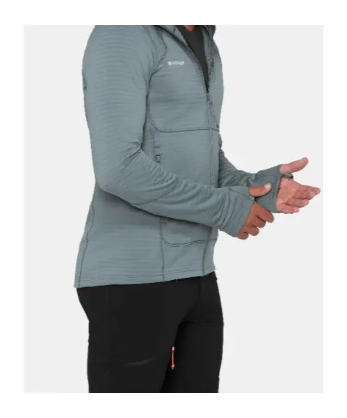 MAMMUT Waffle-knit Hooded Jacket
