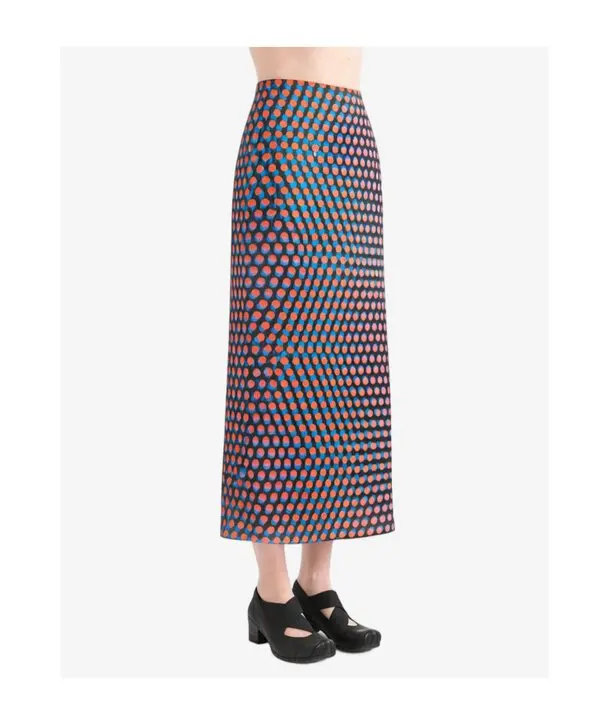 Dries Van Noten Layered Polka Dot Skirt