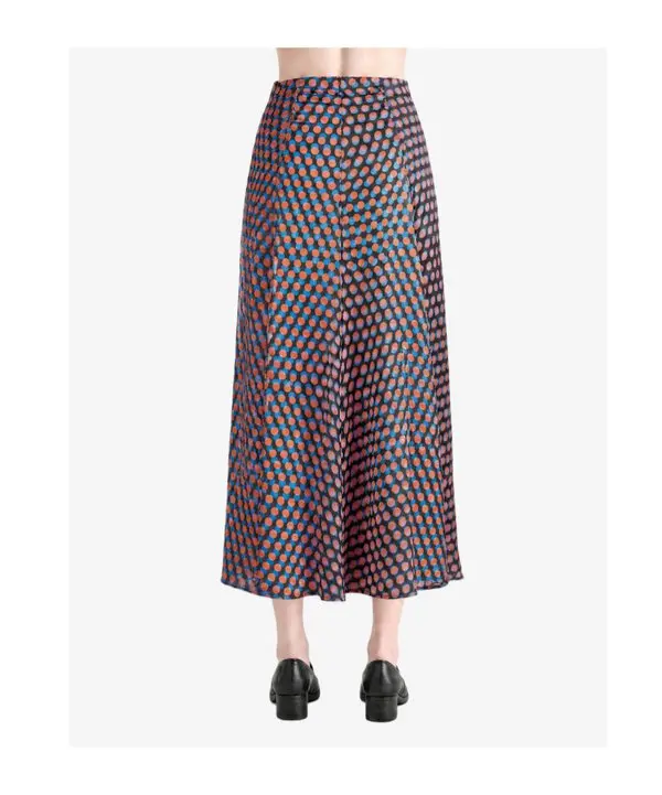 Dries Van Noten Layered Polka Dot Skirt
