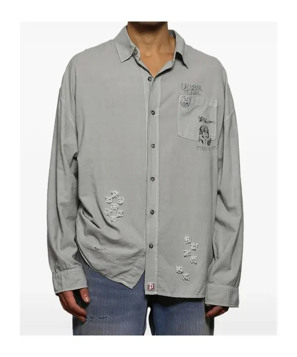 PALY HOLLYWOOD Oversized Long-sleeved Shirt