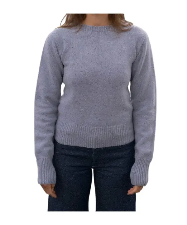 BASERANGE Ribbed Knit Crew Neck Sweater