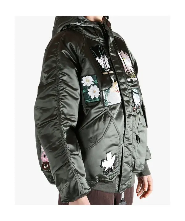 Cecilie Bahnsen Long-sleeved Cotton-padded Jacket