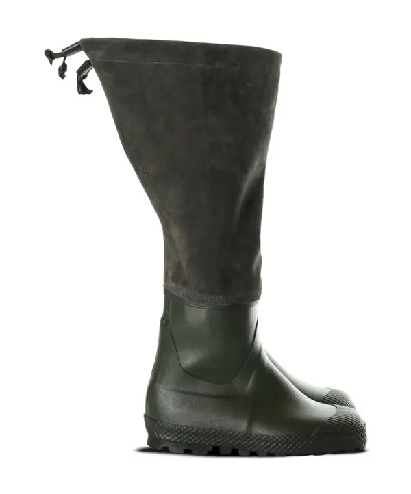 RIER Panelled Velour Rain Boots