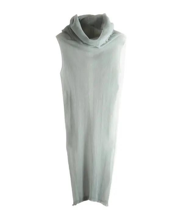 Rick Owens Cowl-neck Sleeveless Top - Gray