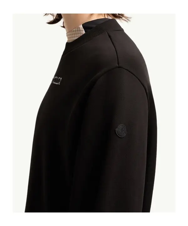Moncler Cotton Fleece Logo Sweatshirt