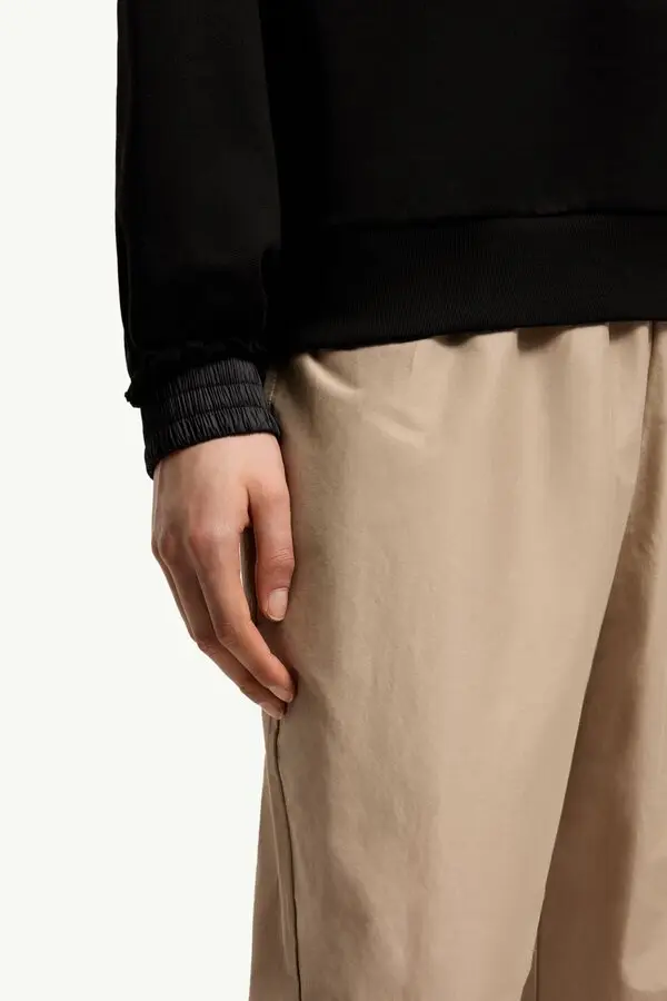 Moncler Cotton Fleece Logo Sweatshirt