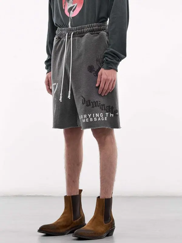 PALY HOLLYWOOD Drawstring Athletic Shorts