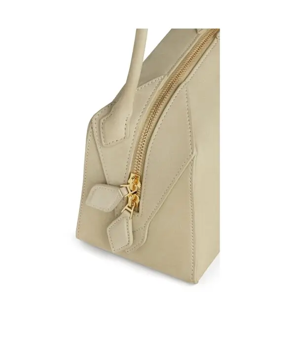 Alaïa Le Bouledogue Small Bag In Nubuck