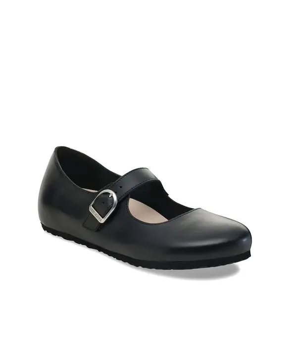 BIRKENSTOCK Buckle Mary Jane Style Ballet Flats